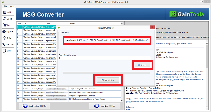 MSG Converter Tool to Switch Data from Outlook MSG into PST, EML, EMLx ...