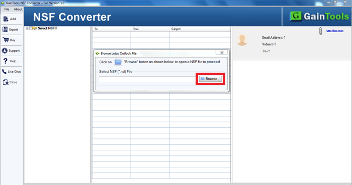 NSF to MBOX Converter – Move NSF Data to Other Email Client NSF to MBOX Converter – Move NSF Data to Other Email Client